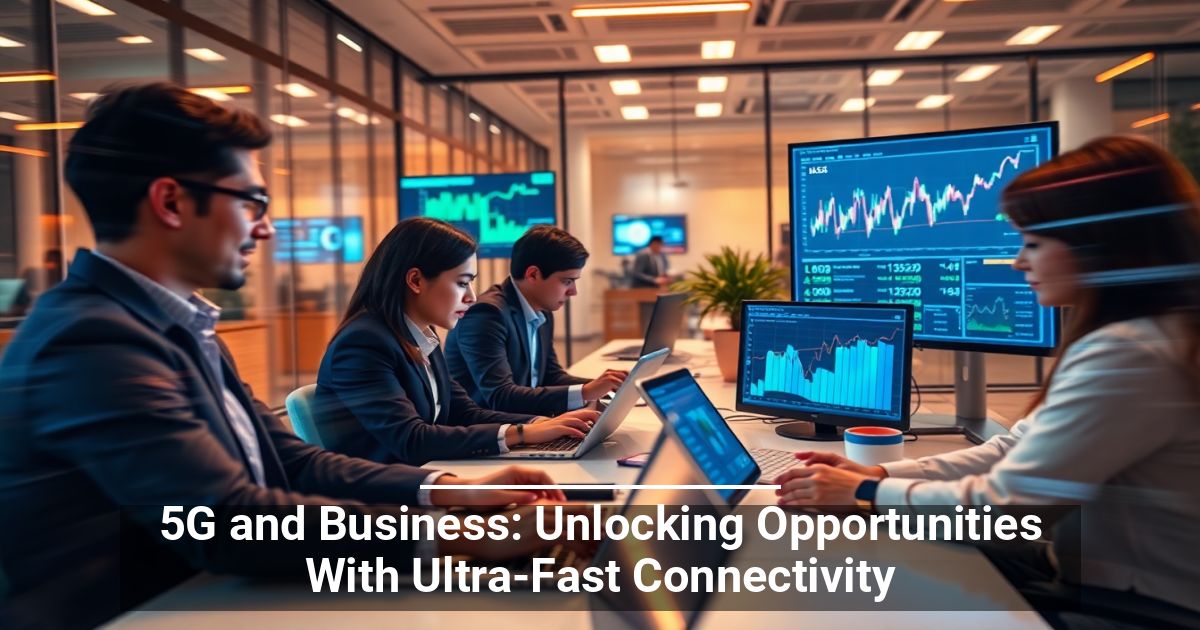 5G and Business: Unlocking Opportunities With Ultra-Fast Connectivity | Hawk iSolutions Group, Inc.